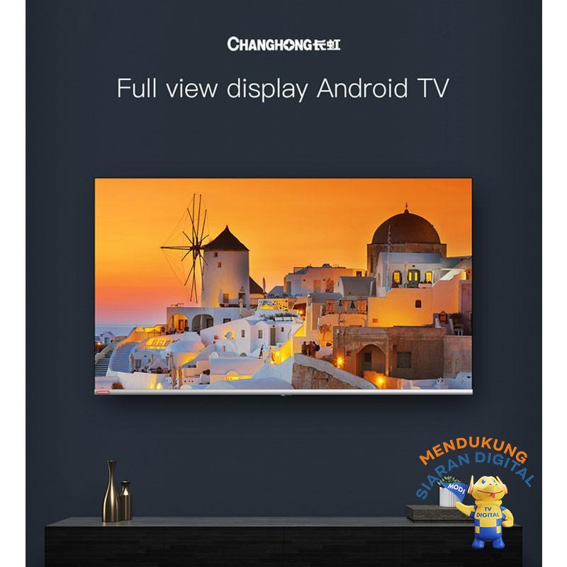 Jual Changhong L32h7 Led Smart Tv - Silver [32 Inch/ Google Certified/ Android] Di Seller Wahana ...