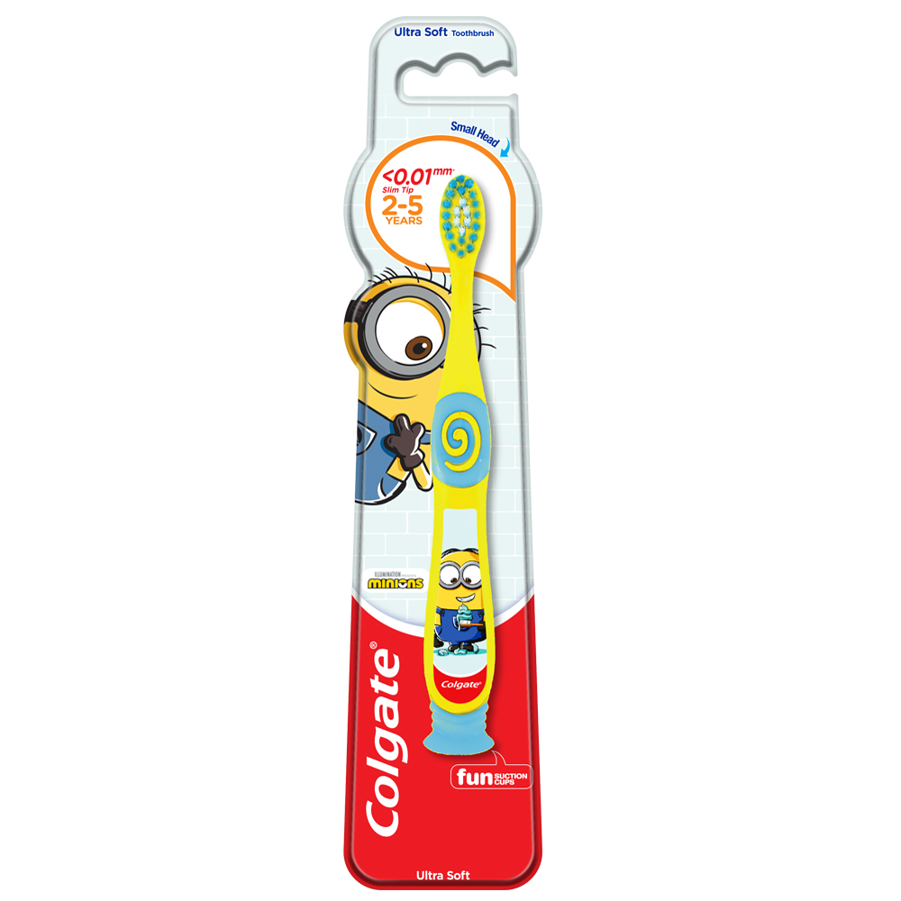 Jual Colgate Kids Minion Ultra Soft Toothbrush 2-5 Tahun di Seller ...
