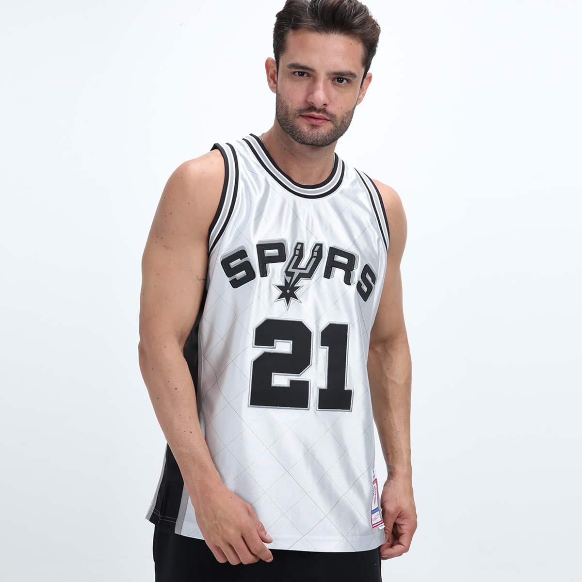 Promo Mitchell & Ness Unisex Nba 75 Platinum Swingman Jersey San ...