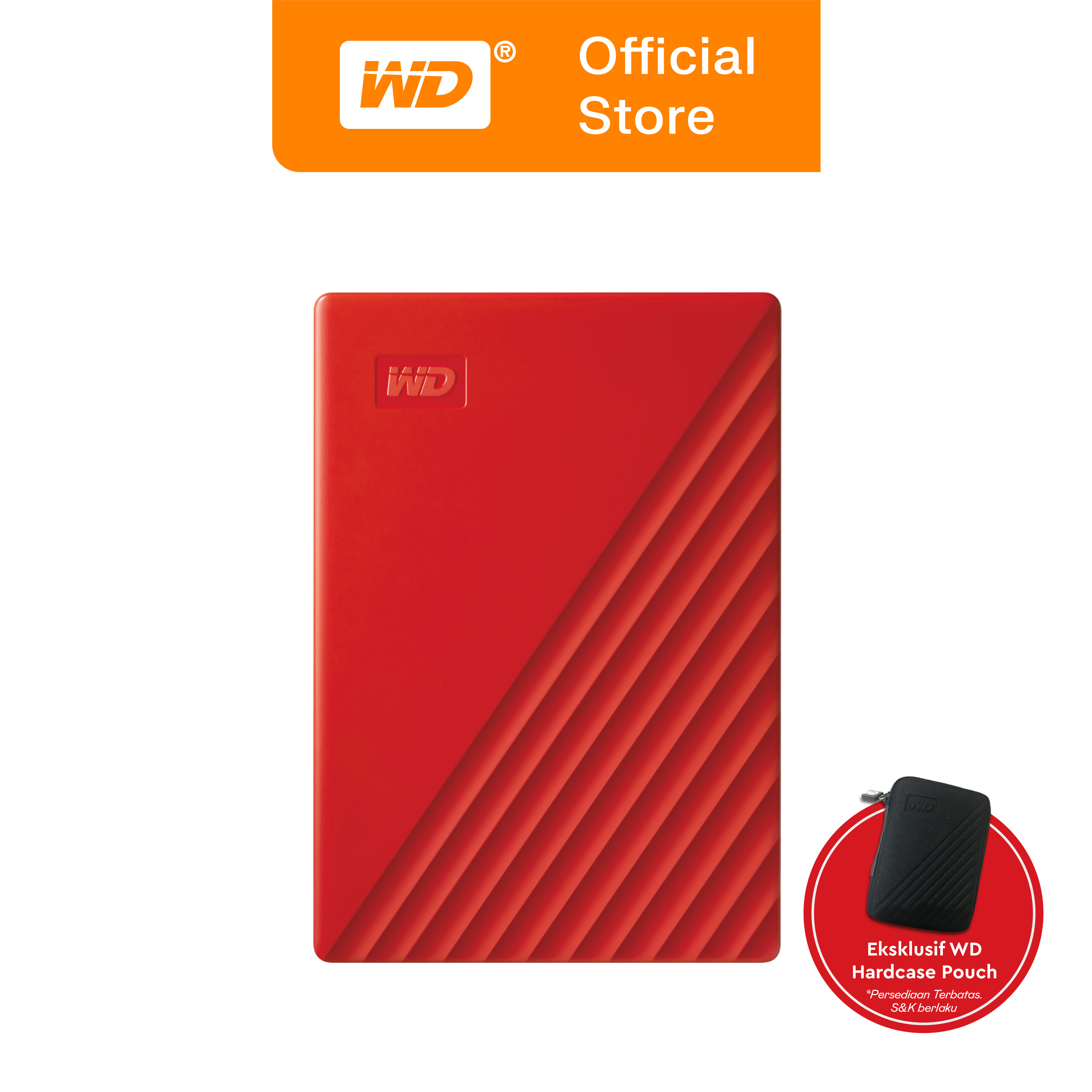 Promo Western Digital Wd New My Passport 2tb Harddisk Eksternal Usb 3.2 ...