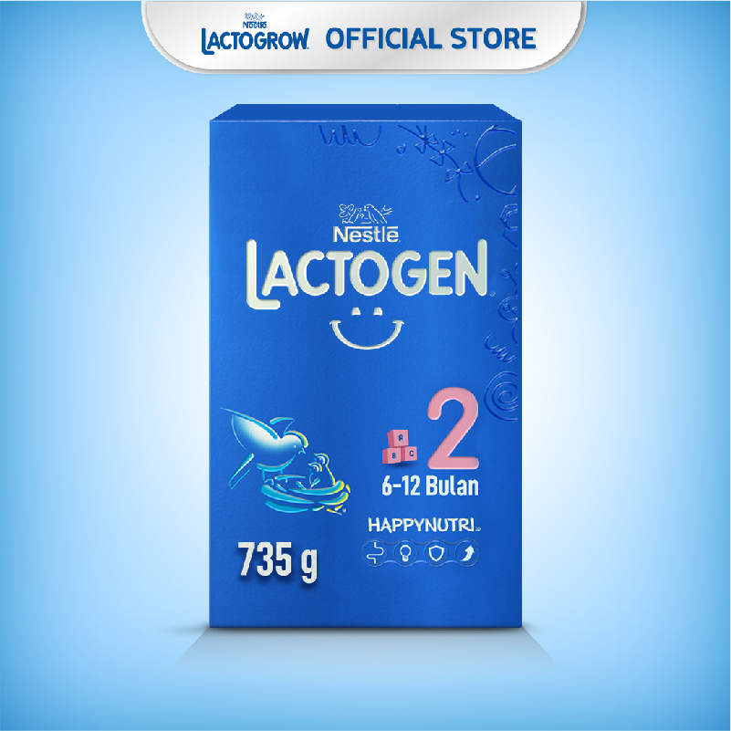 Jual Bandung - LACTOGEN 2 Plain Susu Formula 6-12 Bulan Box 735g di ...