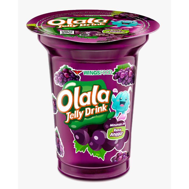 Jual Olala Jelly Drink Anggur [150 mL] di Seller Wings Beverage Store ...