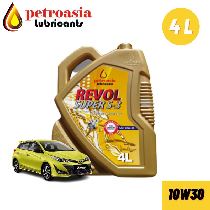 Petroasia Revol Super S-3 10W30 [4L] Oli Mobil Bensin
