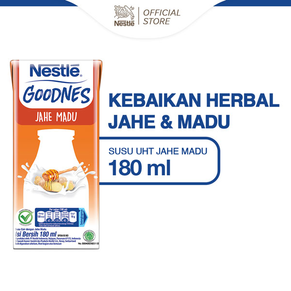 Jual Nestle Goodnes Susu Uht Jahe Madu [180 Ml] Di Seller Nestle ...