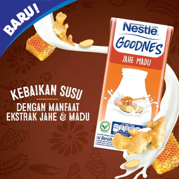 Jual Nestle Goodnes Susu Uht Jahe Madu [180 Ml] Di Seller Nestle ...