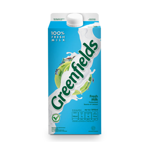 Jual GREENFIELDS FRESH MILK 1.89 LITER - SUSU di Seller Hypermart Royal ...