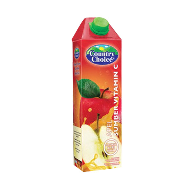 Jual COUNTRY CHOICE JUICE APPLE VITAMIN ACE 1 LITER - JUS di Seller ...