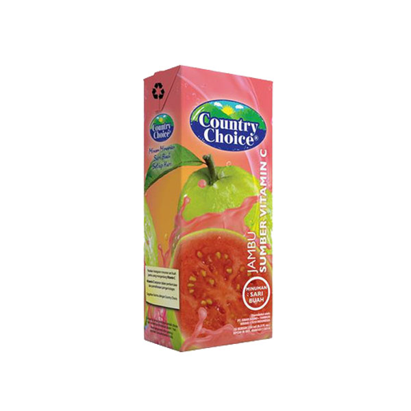 Jual COUNTRY CHOICE JUICE GUAVA TP 250 ML - JUS di Seller Hypermart Pesona Square Depok Official ...