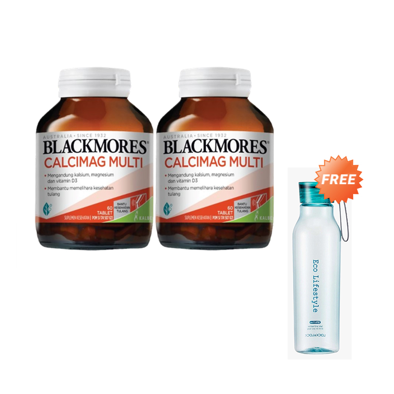 Jual [Bundle] Buy 2 Blackmores Calcimag Multi Suplemen [60 Tablets ...