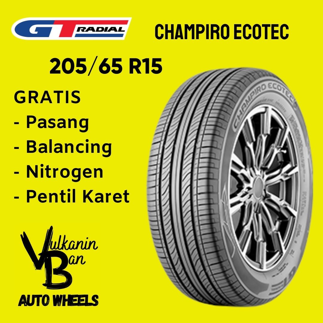 Promo Ban Mobil Innova 205/65 R15 GT Radial Champiro Ecotec Diskon 27% ...