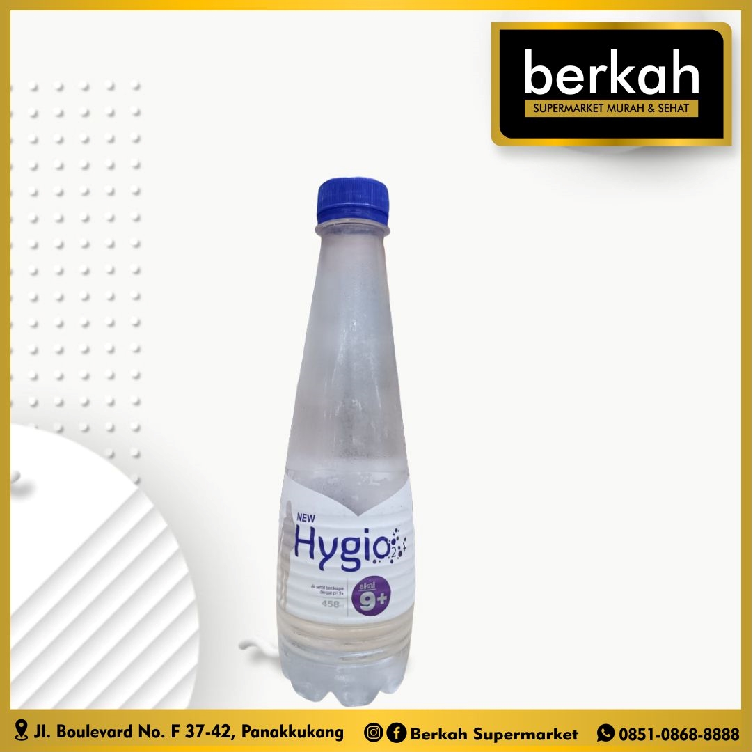 Jual Hygio New Alkali Water 9+ 485 Ml Di Seller Berkah Supermarket ...