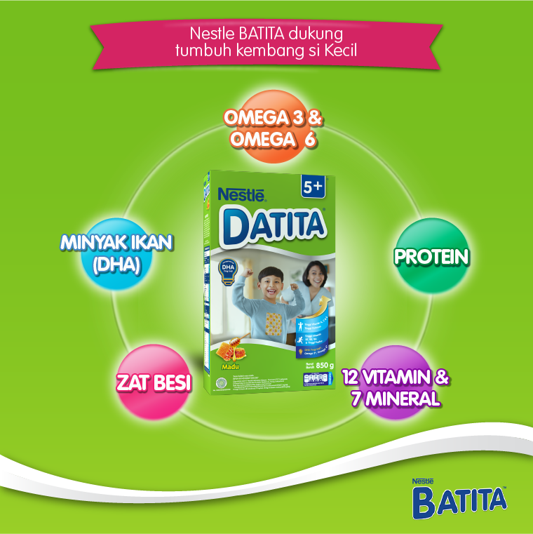 Promo Nestle Dancow Datita 5+ Susu Formula Rasa Madu [850 Gr/5-12 Tahun ...