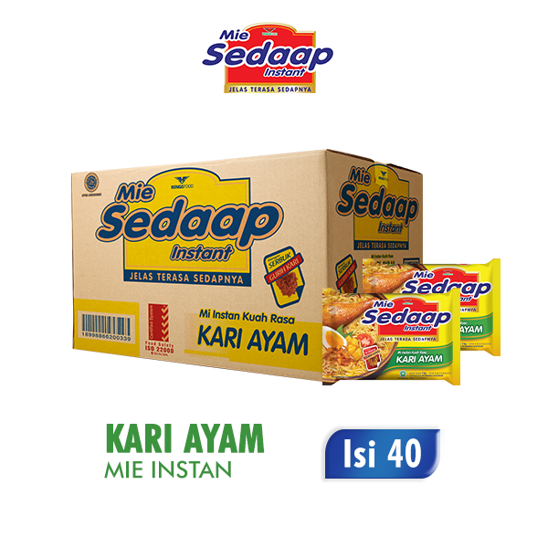 Promo WHS - SEDAAP Mie Kari Ayam [72 g x 40 pcs] Diskon 24% di Seller Gudangku - Gudang Blibli ...
