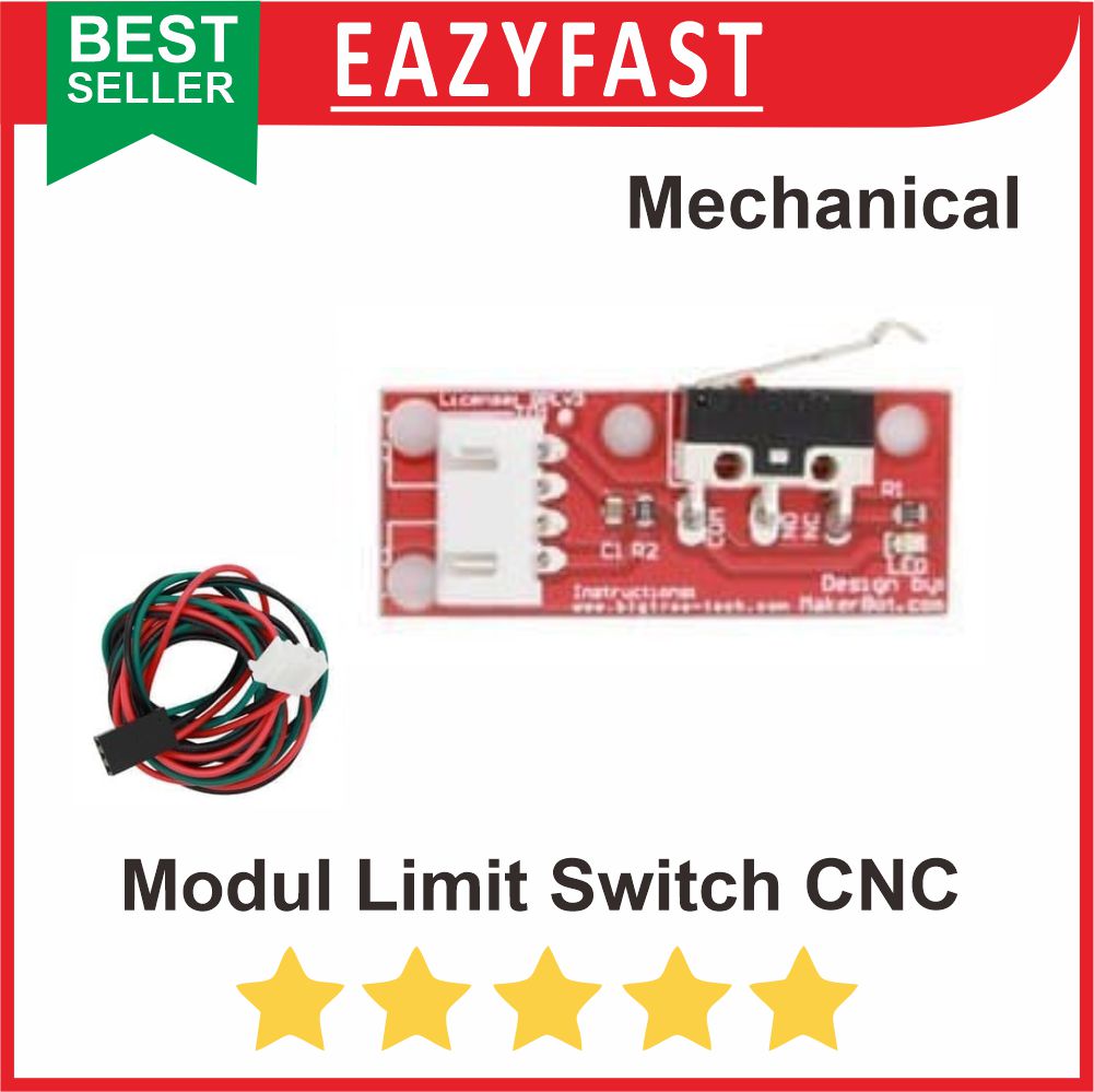 Jual Mechanical Limit Switch / Endstop for 3D Printers RAMPS 1.4 For RepRap di Seller Eazyfast ...