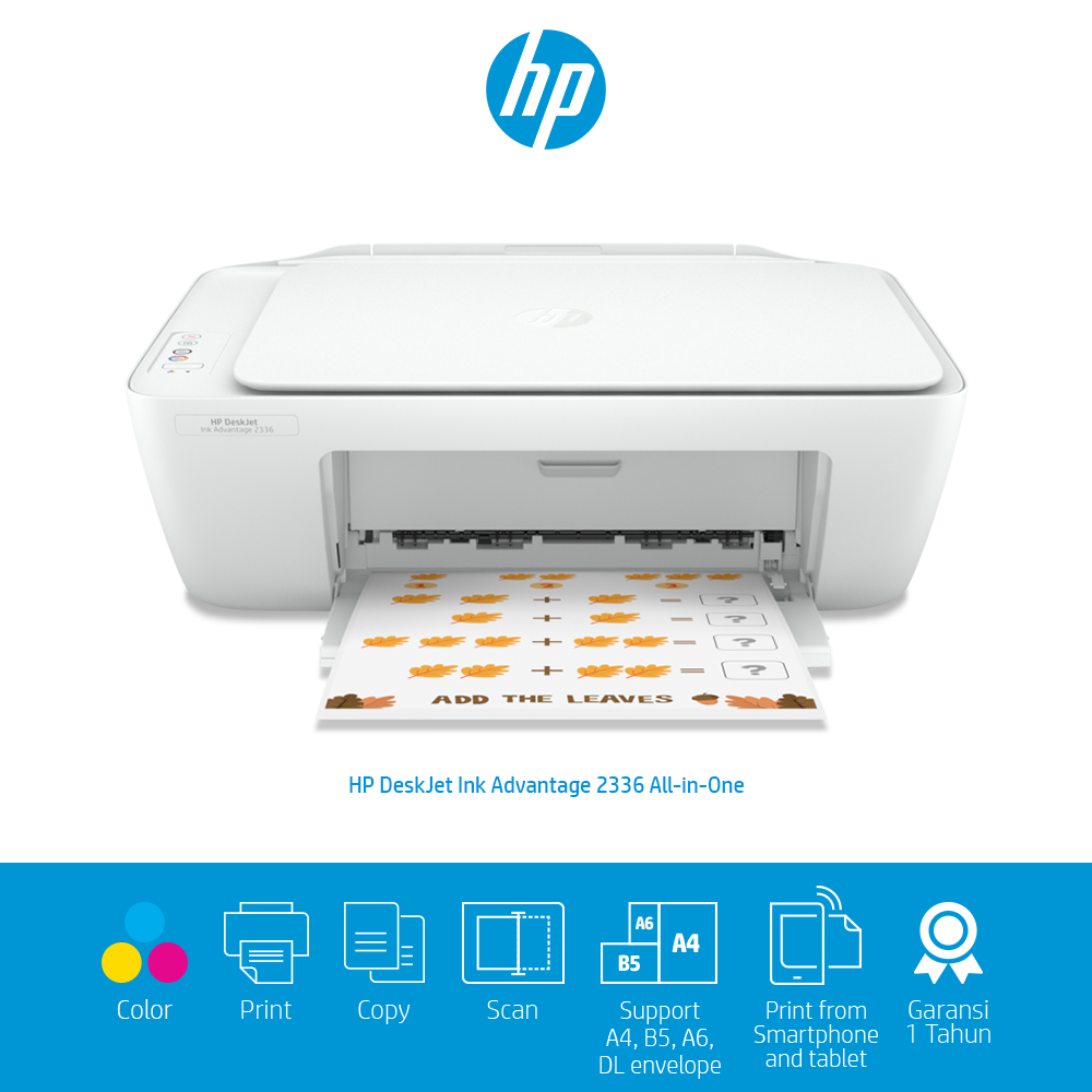 Promo HP 2336 DeskJet Ink Advantage All-in-One Printer (Print-Copy-Scan ...