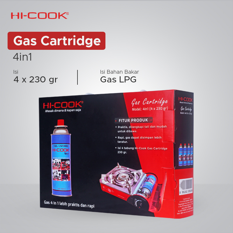 Promo Hi-Cook 4in1 Gas Cartridge di Seller Belanjaelektronik - Kota ...