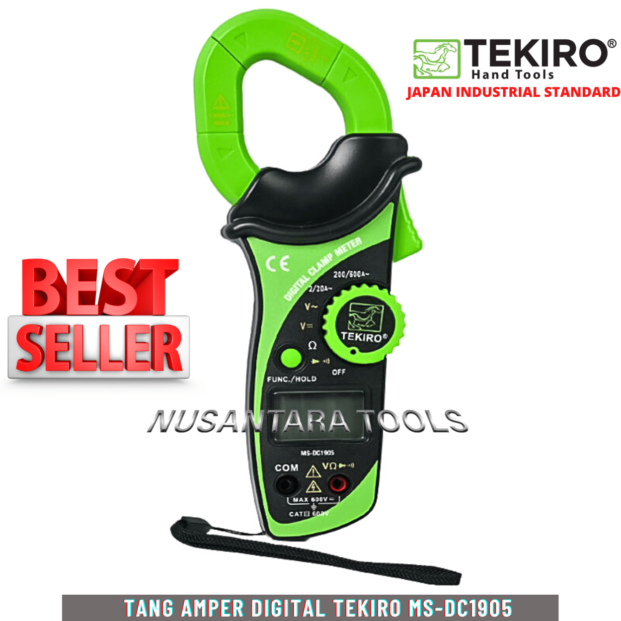 Promo Tang Digital Clamp Meter Tekiro Tang Ampere Ampere Meter Tekiro