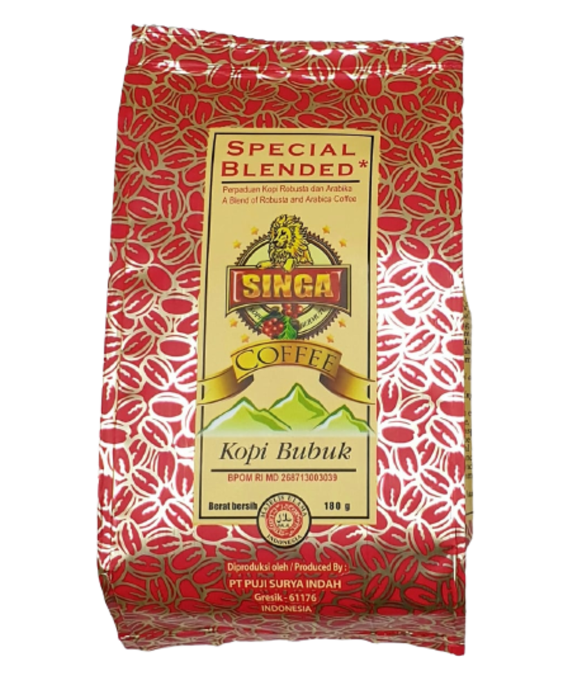 Promo Kopi Singa Special Blended 180 Gr Diskon 8% di Seller Kopi Singa ...