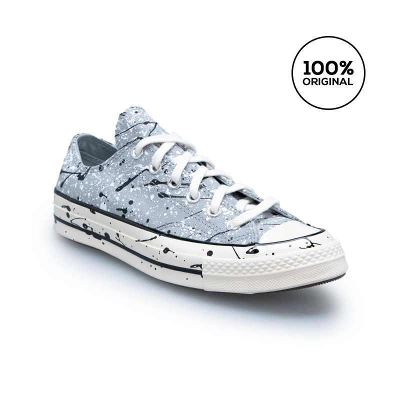 Promo Converse Chuck 70 Paint Splatter Ash Stone/Black/White CONA01172C ...