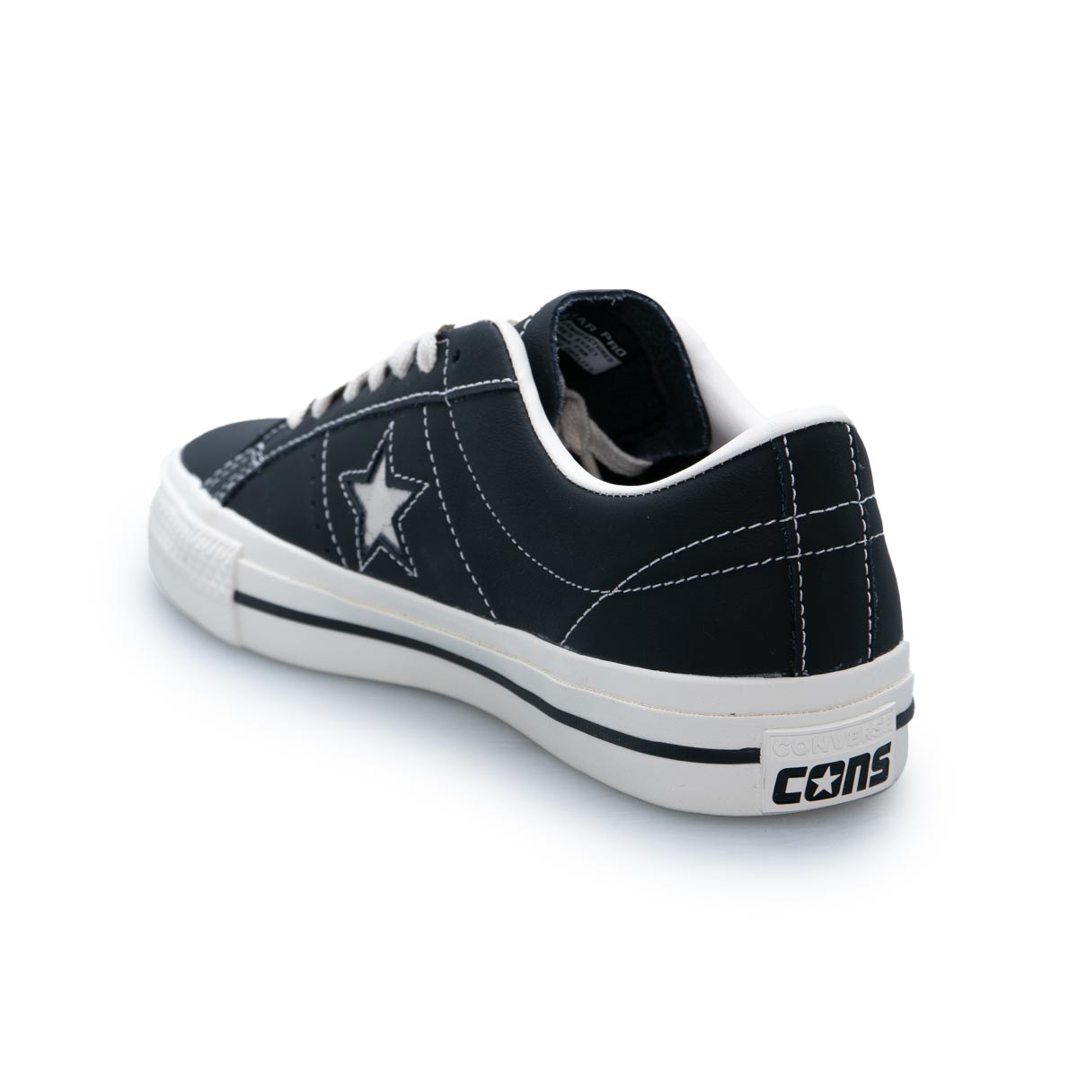 Jual Converse One Star Pro Leather Black/black/egret Cona02140c Di ...