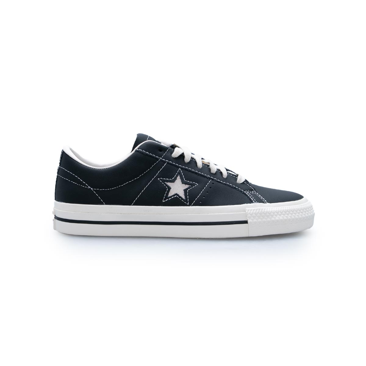 Jual Converse One Star Pro Leather Black/black/egret Cona02140c Di ...