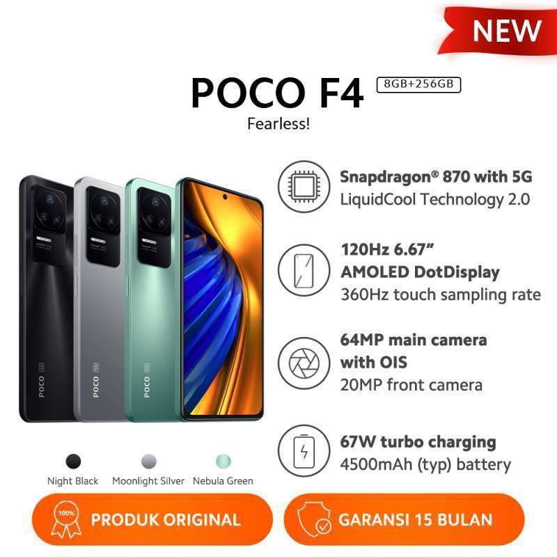 Jual Poco F Gb Gb Snapdragon G Mp Triple Kamera Layar E Amoled Hz