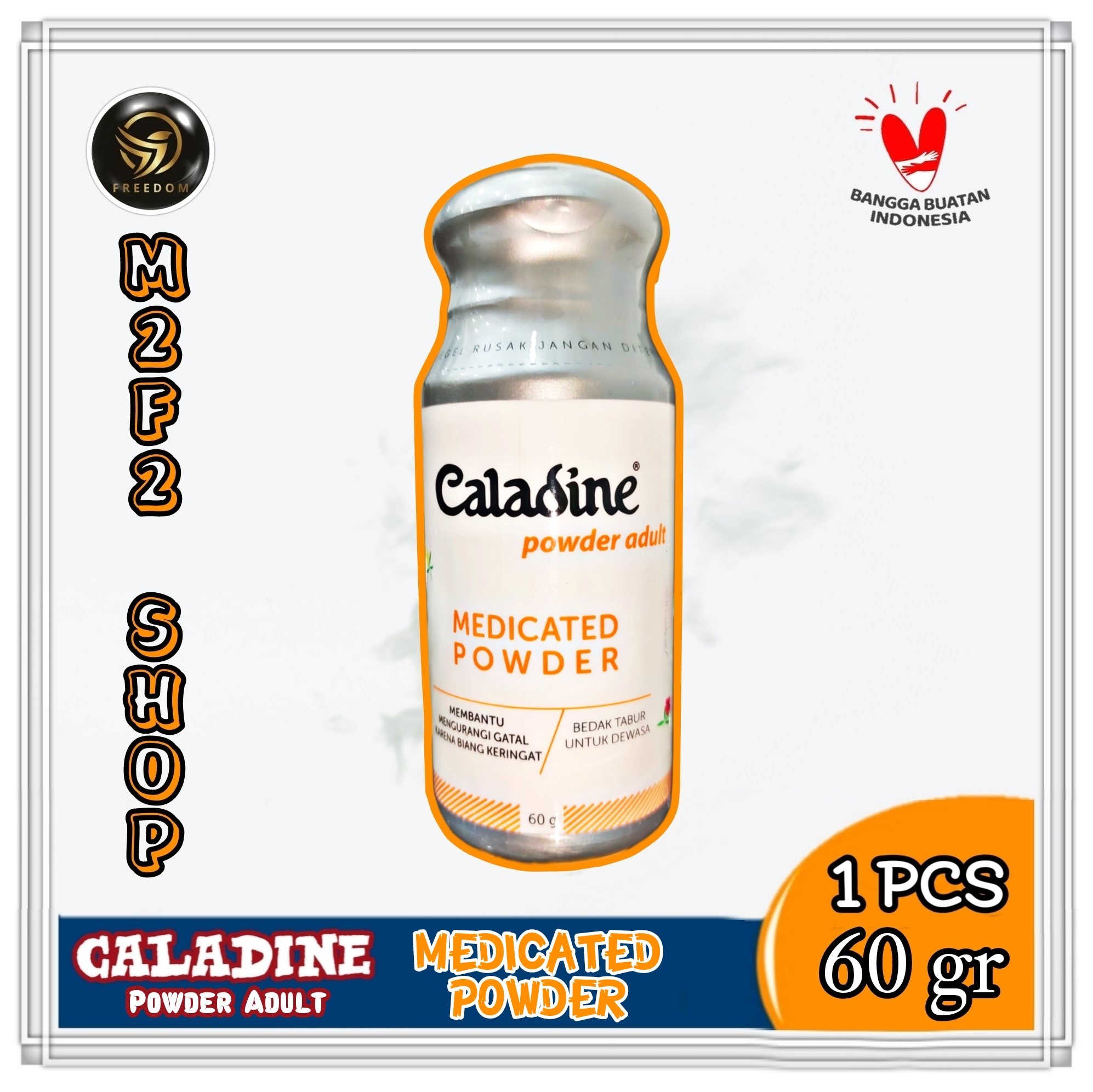 Promo Bedak Caladine Adult Medicated Powder Original - 60 gr (Kemasan ...