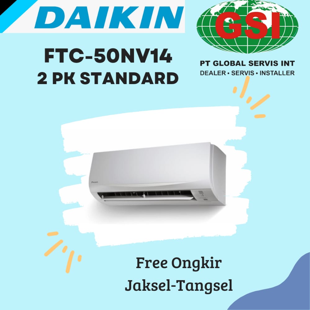 Jual AC DAIKIN THAILAND 2 PK / FTC 50 NV14 STANDART di Seller Global ...