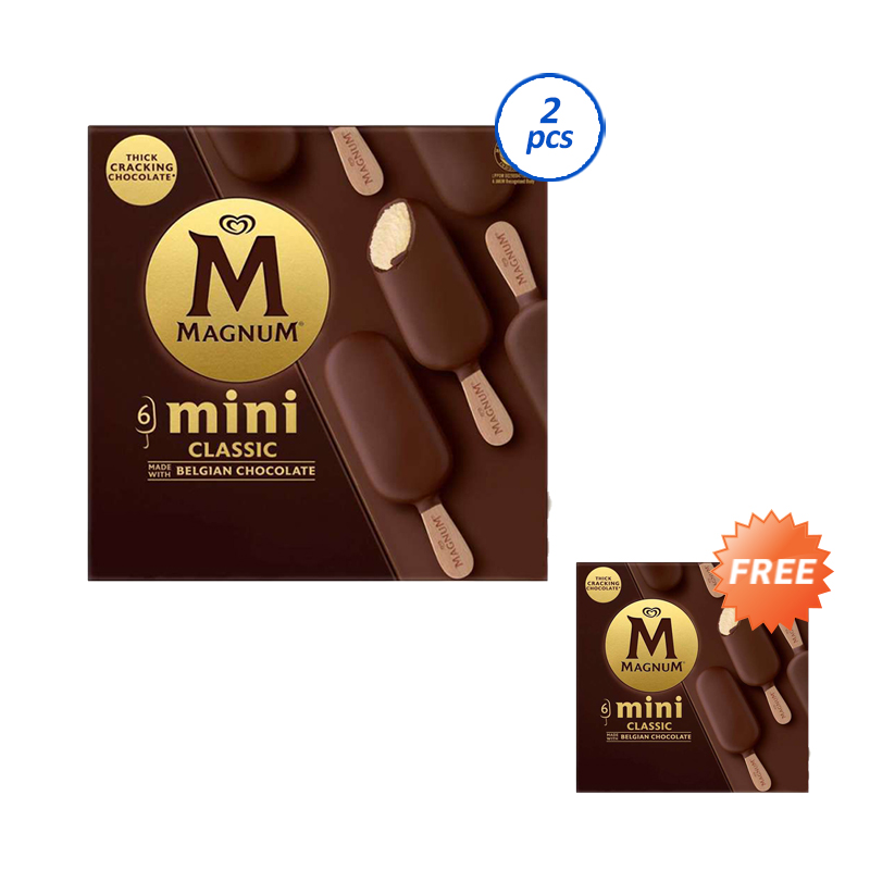 Jual Buy 2 Get 1 Free Jakarta - Wall's Magnum Mini Classic Amber Ice ...