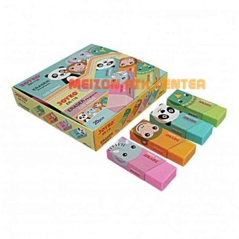 Jual Joyko ER-116 Cute Animal Eraser [20 pcs] - MULTICOLOR di Seller Selaras Mart - Tapos, Kota ...