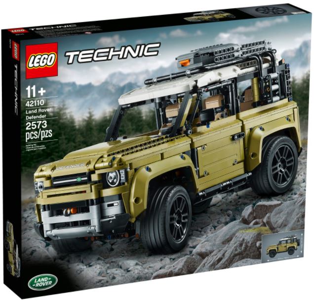 Jual Lego Technic 42110 Land Rover Defender / mainan anak hobi mobil ...