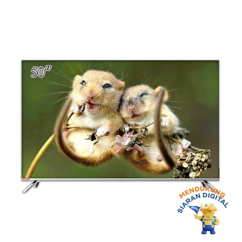 Jual Changhong Framless U50H7 LED TV Android TV [50 Inch/ UHD TV] di Seller rinz elektronik ...