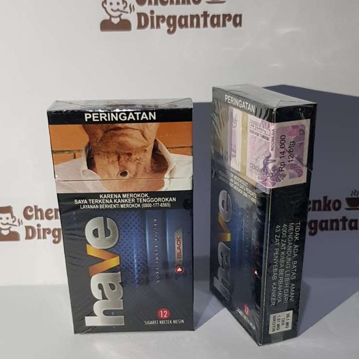 Promo Rokok Have Filter - 12 Batang Cukai 2022 Diskon 14% di Seller ...
