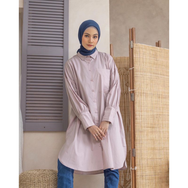 Jual Heaven Lights Lashira Series Tunik - Soft Lilac ( Atasan Muslim ...