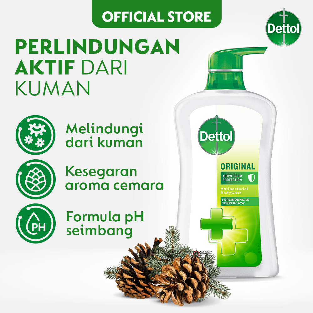 Jual Dettol Body Wash 410 G [cool + Raspberry + Tropical Splash] Free ...