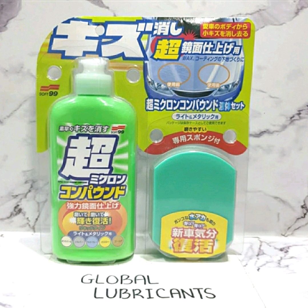 Jual Soft99/ Soft 99 Micro Liquid Compound Set (Light & Metallic) Japan ...
