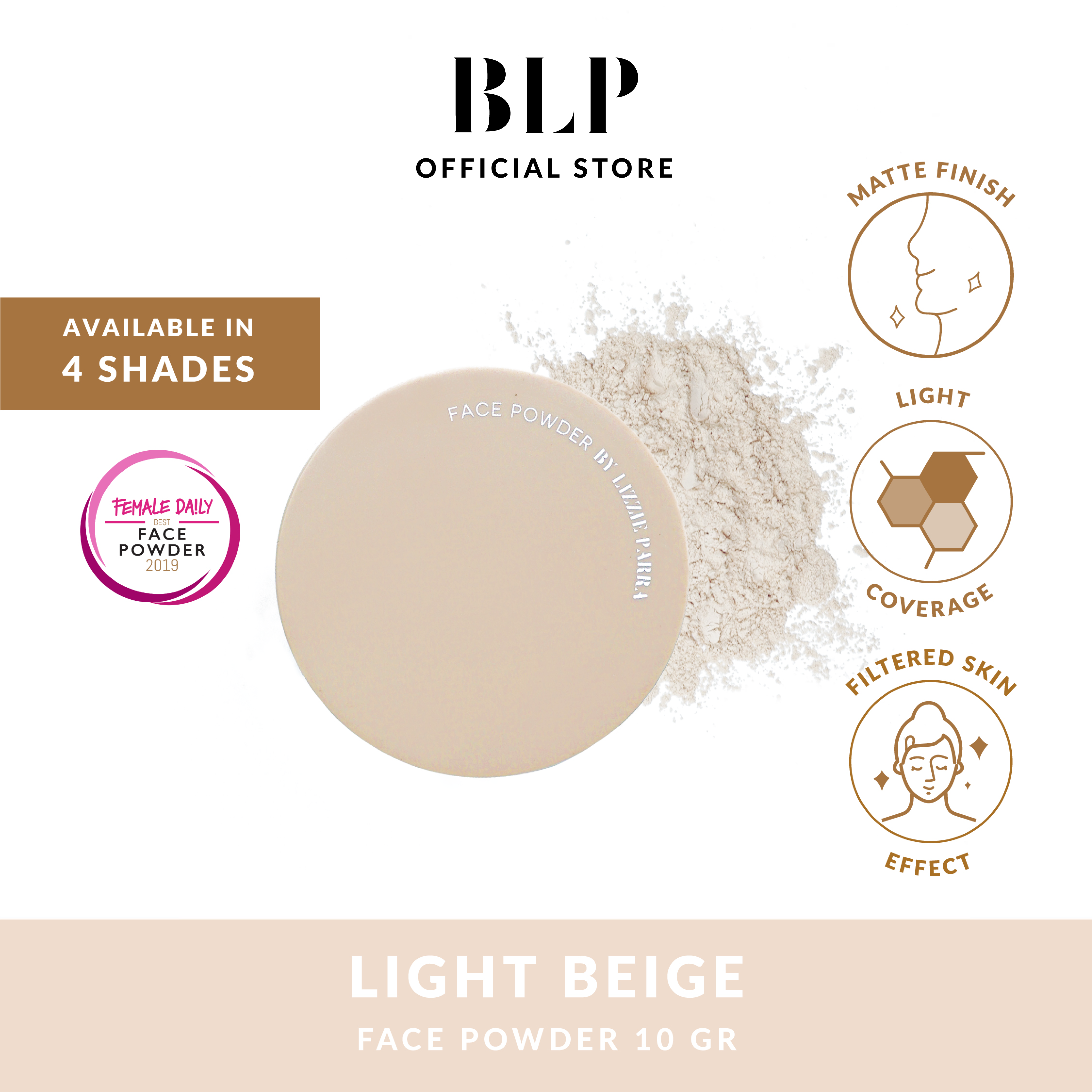 Review BLP Loose Powder Light Beige