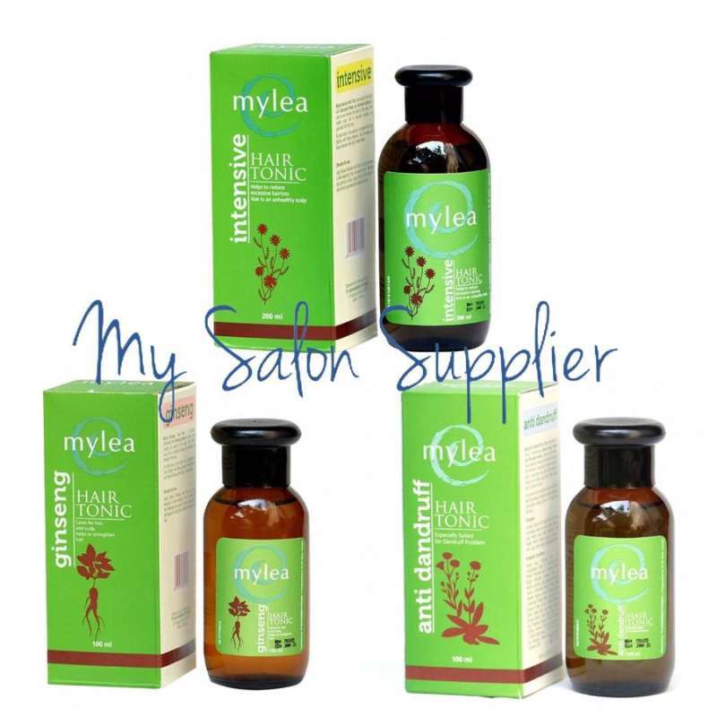 Jual Mylea Hair Tonic 200ml Intensive / Ginseng / Anti Dandruff HIJAU ...
