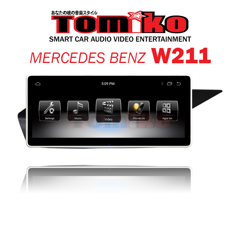 Jual TOMIKO OEM Head Unit Android for Mercedes Benz W211 Tahun 2010 di ...