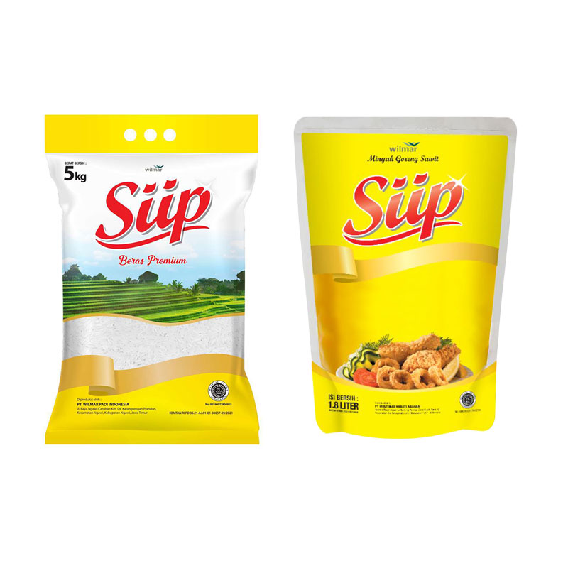 Jual Paket Siip Beras 5 Kg+ Minyak 1.8 L Di Seller Sania - Oil Store ...