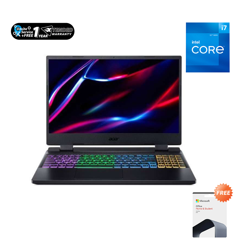Jual Acer Nitro 5 An515-58-780q Gaming Laptop [fhd 15.6 144hz/i7-12700h ...