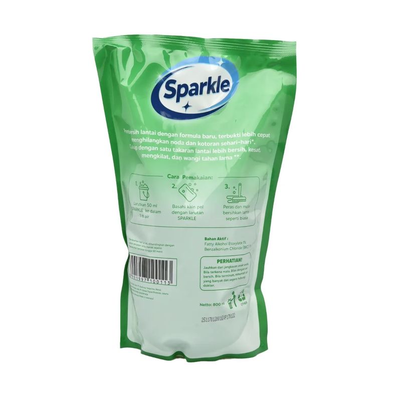 Promo Sparkle Refreshing Apple Pembersih Lantai 800 Ml Diskon 15% Di ...