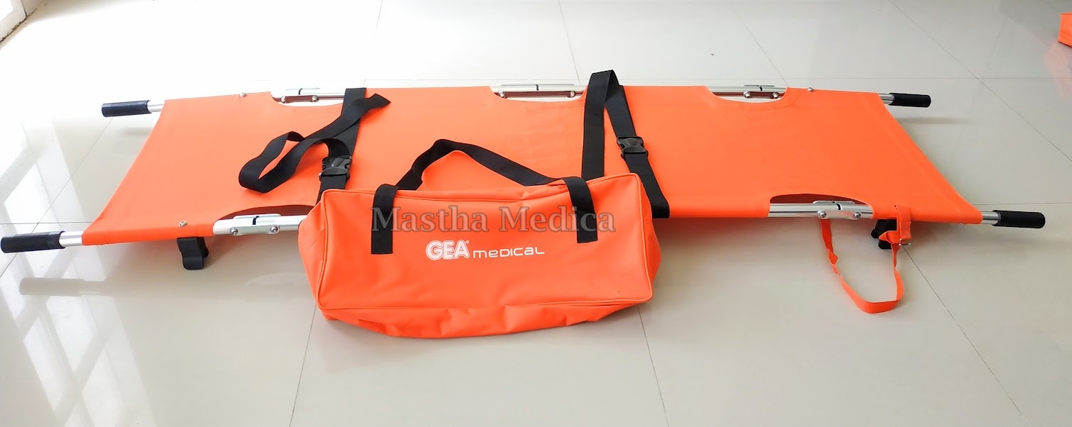 Jual Tandu Lipat 4 Aluminium Folding Stretcher Darurat P3k Uks + Tas ...