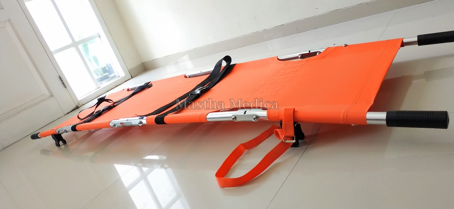 Jual Tandu Lipat 4 Aluminium Folding Stretcher Darurat P3k Uks + Tas ...