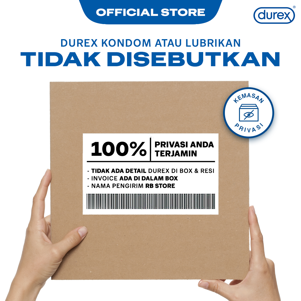 Jual Durex Invisible Kondom [2s X 5pcs] Free Disposable Cup Masturbator ...
