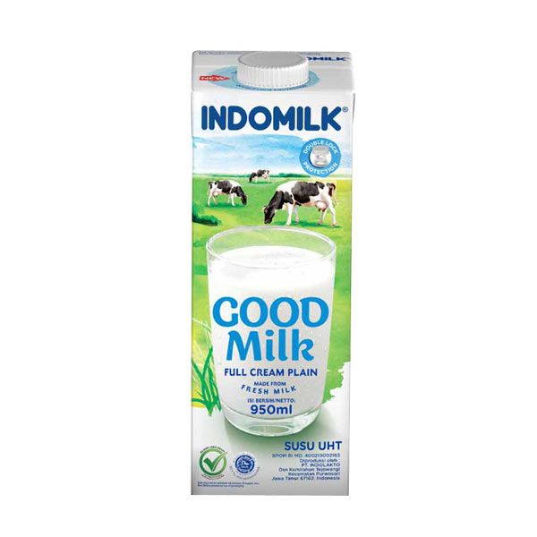 Jual Indomilk Uht Plain 950 Ml - Susu Di Seller Foodmart Palembang ...