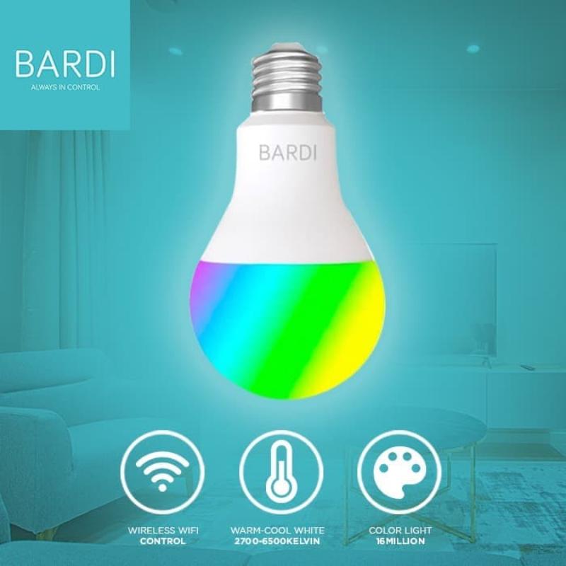 Jual Bardi Indonesia Home Automation Rgb+ww Smart Light Bulb [12 W ...