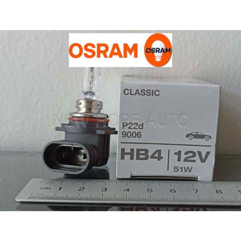 Jual Bohlam OSRAM 9006 HB4 12V-51W Bolam Lampu Kabut Foglamp Halogen di Seller New Hope Auto ...