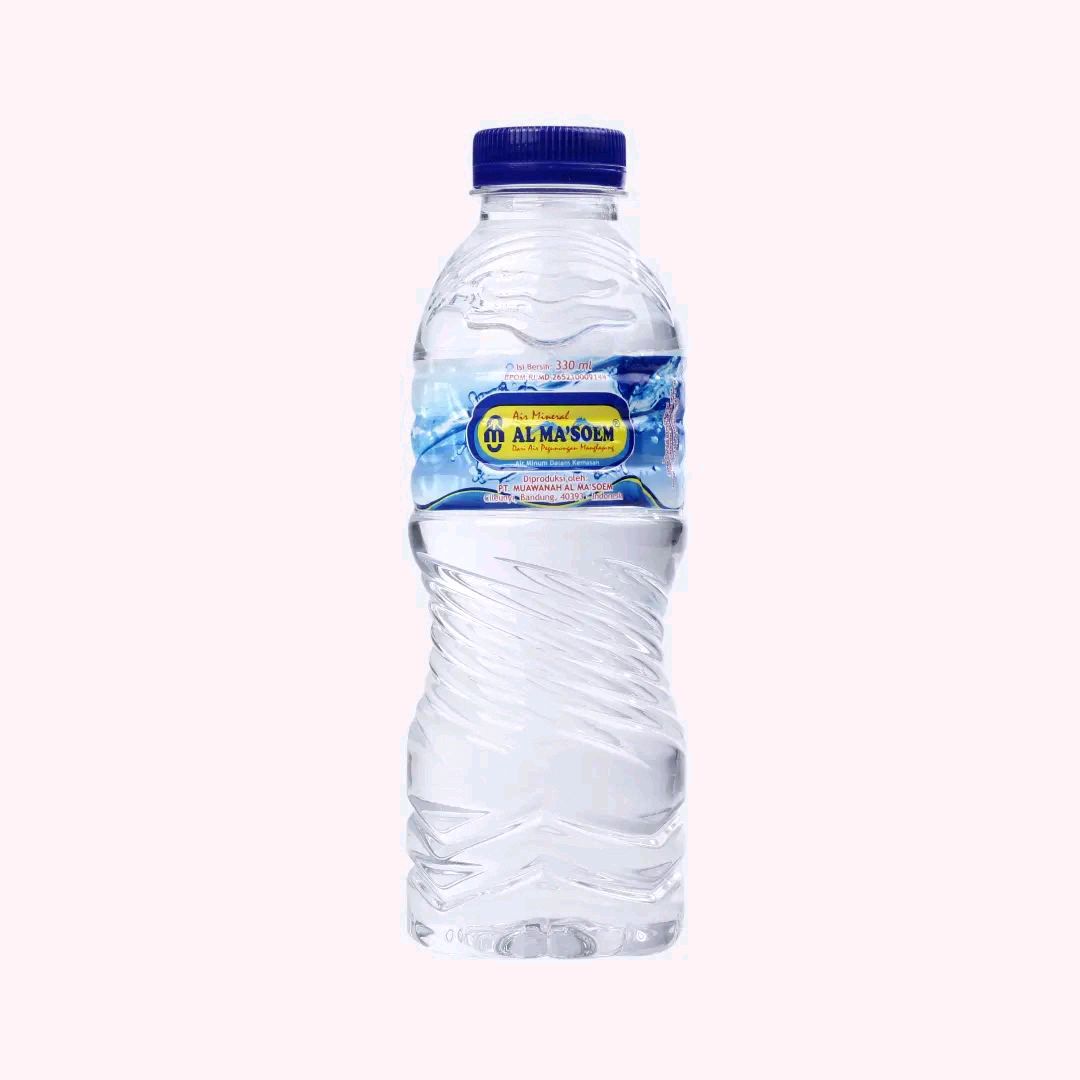 Promo Air Mineral Botol 330 Ml Al Ma'soem Diskon 35% Di Seller Gudang ...