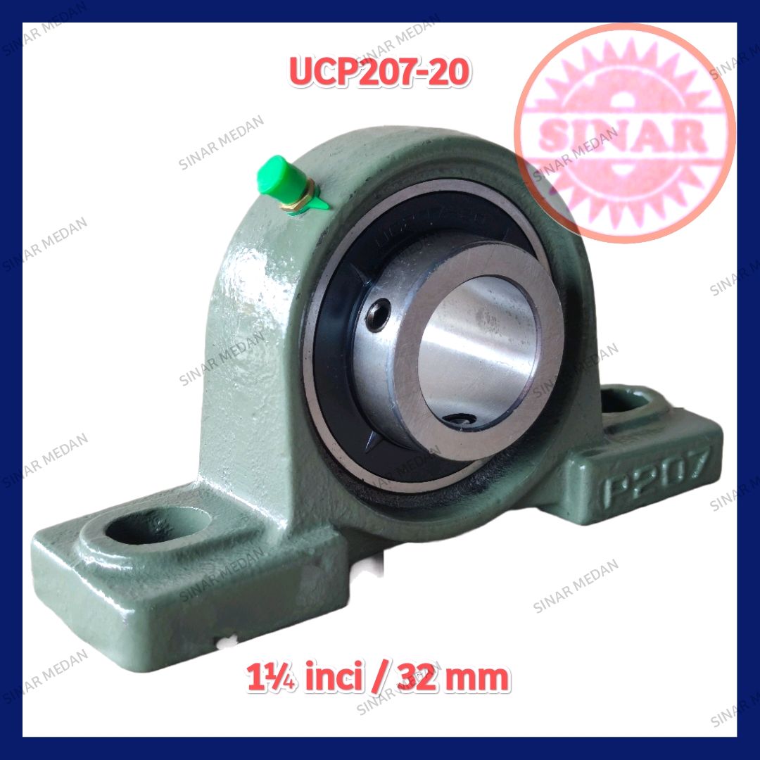 Jual Pillow Block Bearings UCP207 - Bearing - Laher - Lahar Pilo Blok di Seller Sinar Medan ...